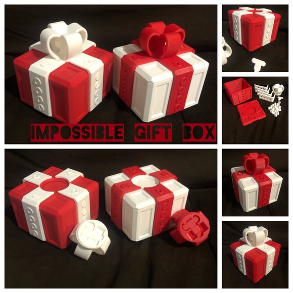 Holiday | 3d Printed Impossible Gift Boxes | Poshmark